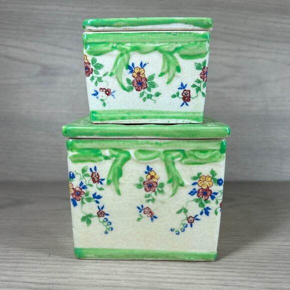 Tishiro Shoten | Accents | Vintage Tashiro Shoten Japan Canister Set ...